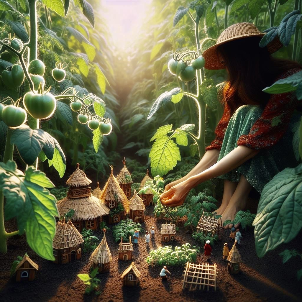 In Cecily’s Garden – The Elephant's Trunk