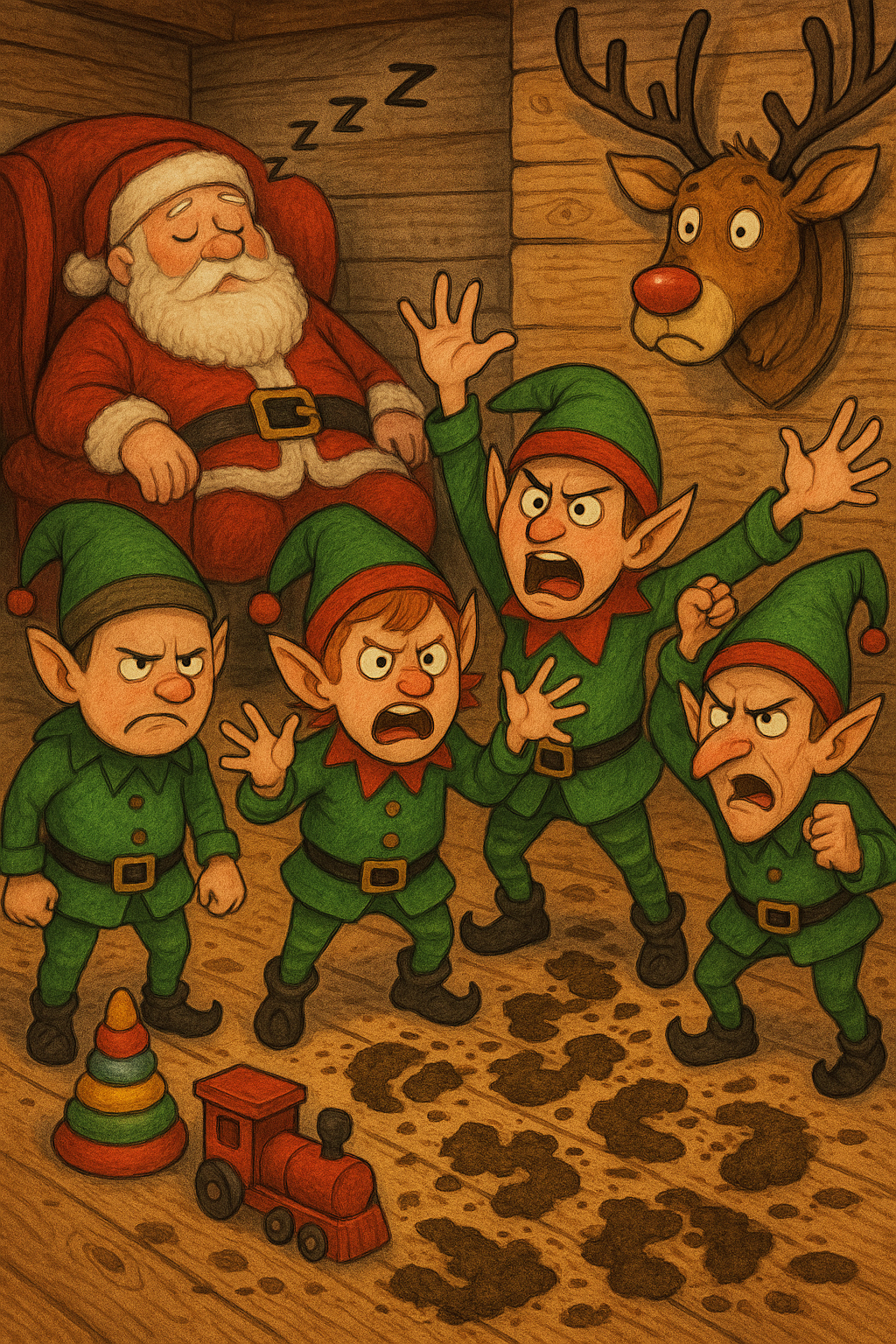Beside Themselves Elves – The Elephant's Trunk